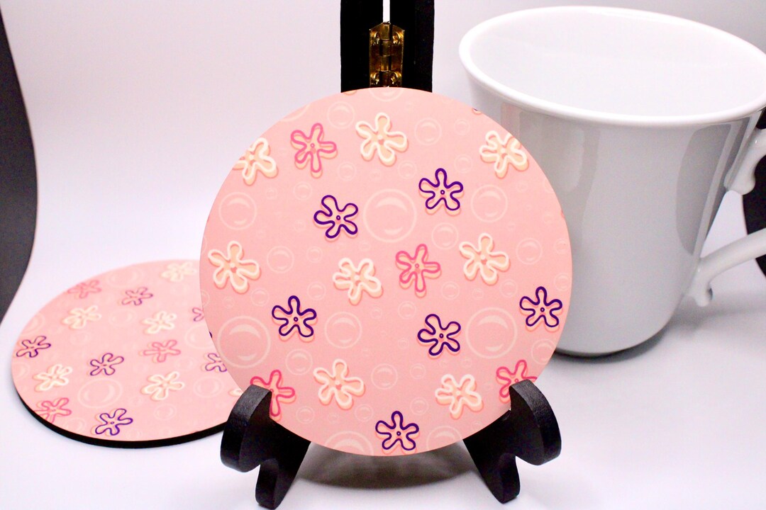 Pastel Bikini Bottom Sky Coaster | Spongebob Coaster | Sublimation ...