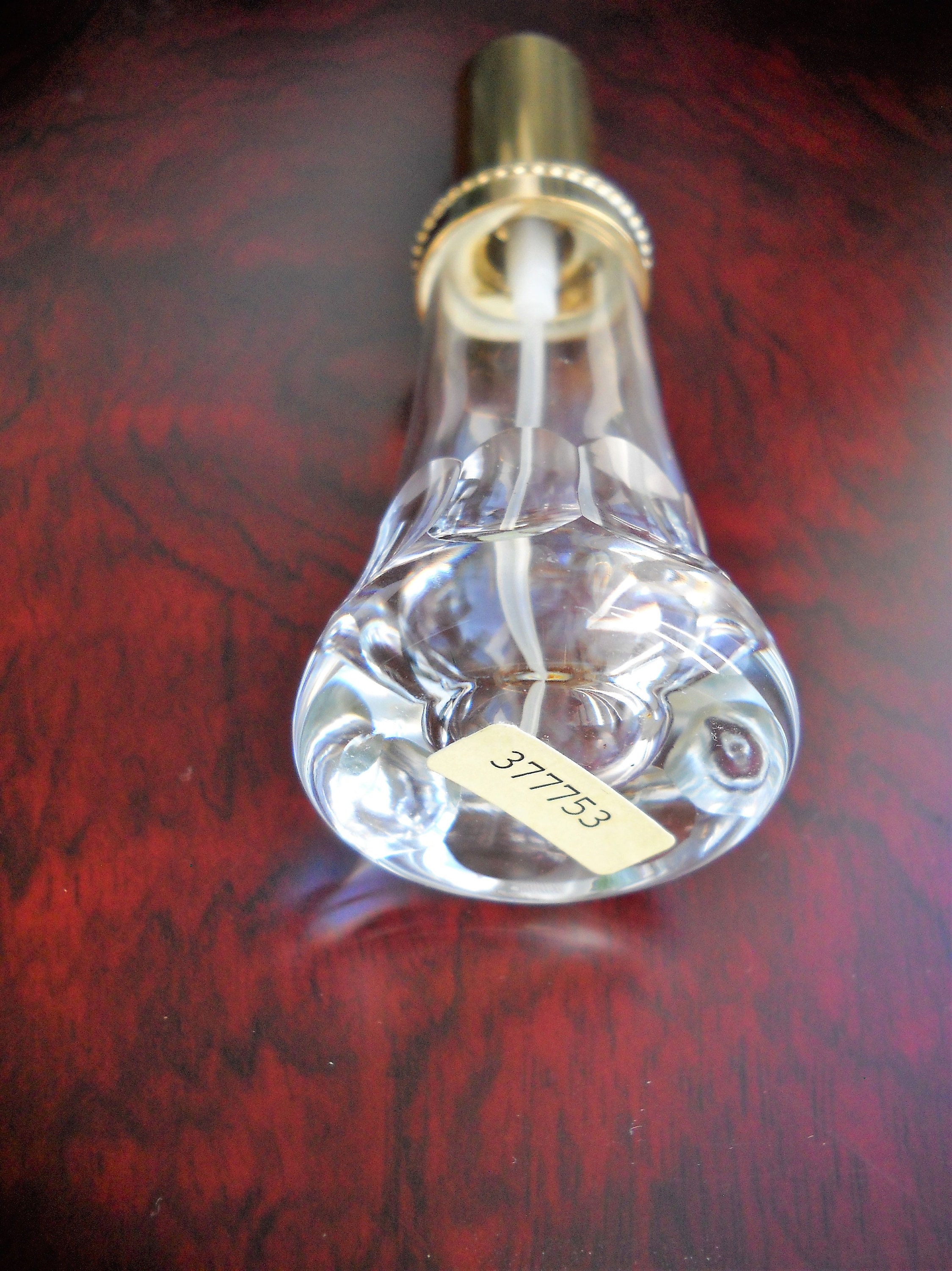 80s French Toilet Perfume Sprayer Guy Roëls. Antique Cut in Crystal ...