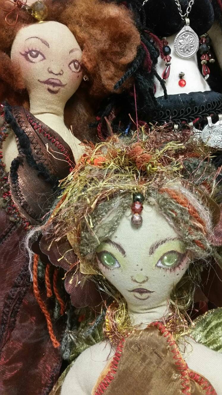 Felicity Leaf-litter - Earthy - Forest - Faery - Phae - Original OOAK ...