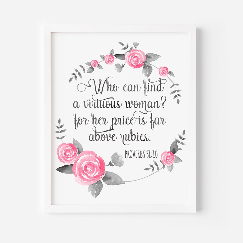 A Virtuous Woman - Etsy