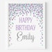 Please Sign and Leave A Note for the Birthday Girl Sign Printable Gold ...