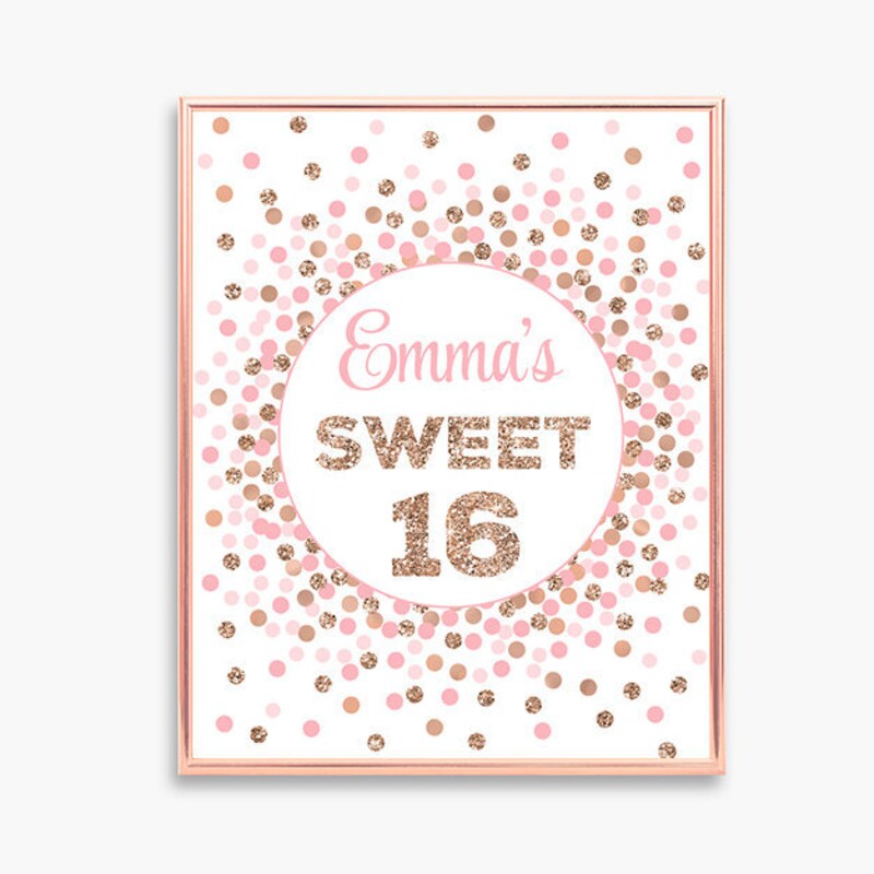 Sweet 16 Posters - Etsy