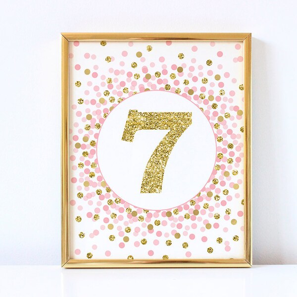 7th Birthday Party Decorations - Etsy