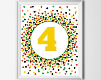 Red Yellow Green - Etsy