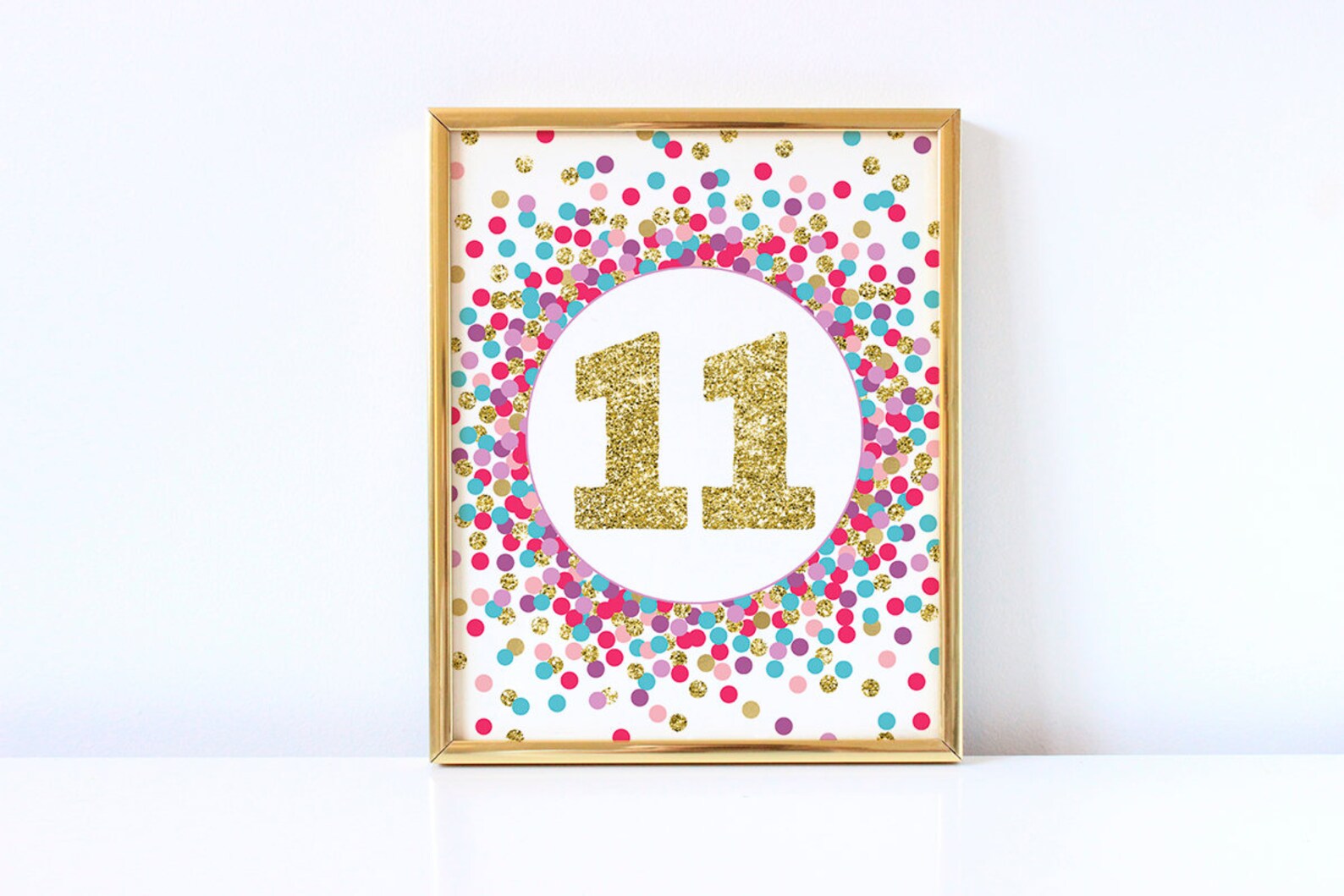 11 Sign Printable 11th Birthday Party Sign 11th Birthday Party - Etsy