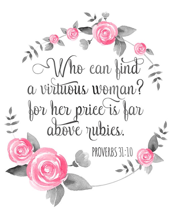 Proverbs 31 10 31 Printable