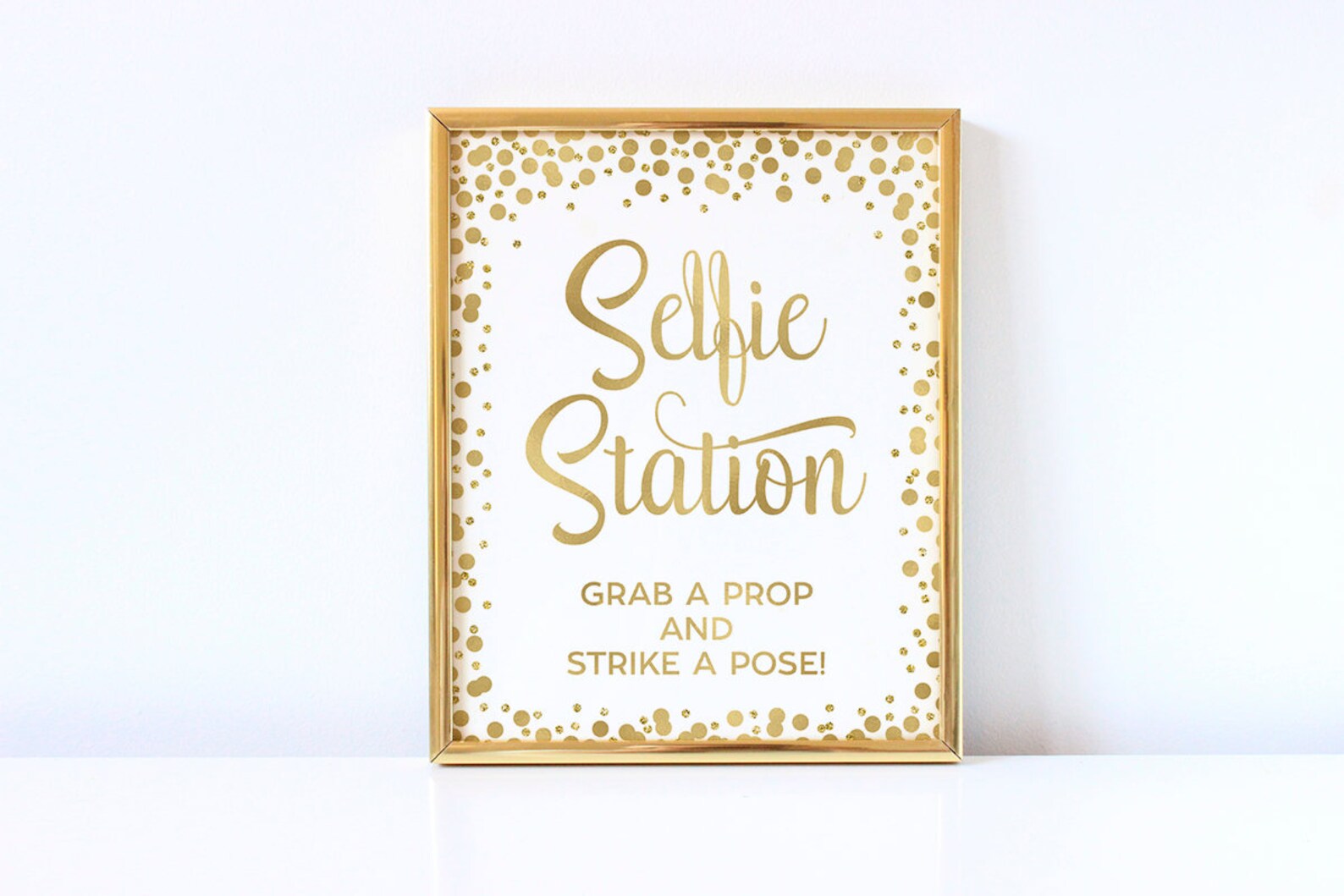 Selfie Station Sign Printable Photo Booth Sign Selfie Station - Etsy