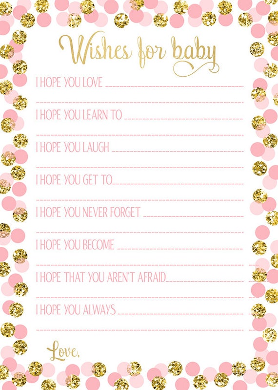 Te Deseo Un Feliz Baby Shower Para Imprimir