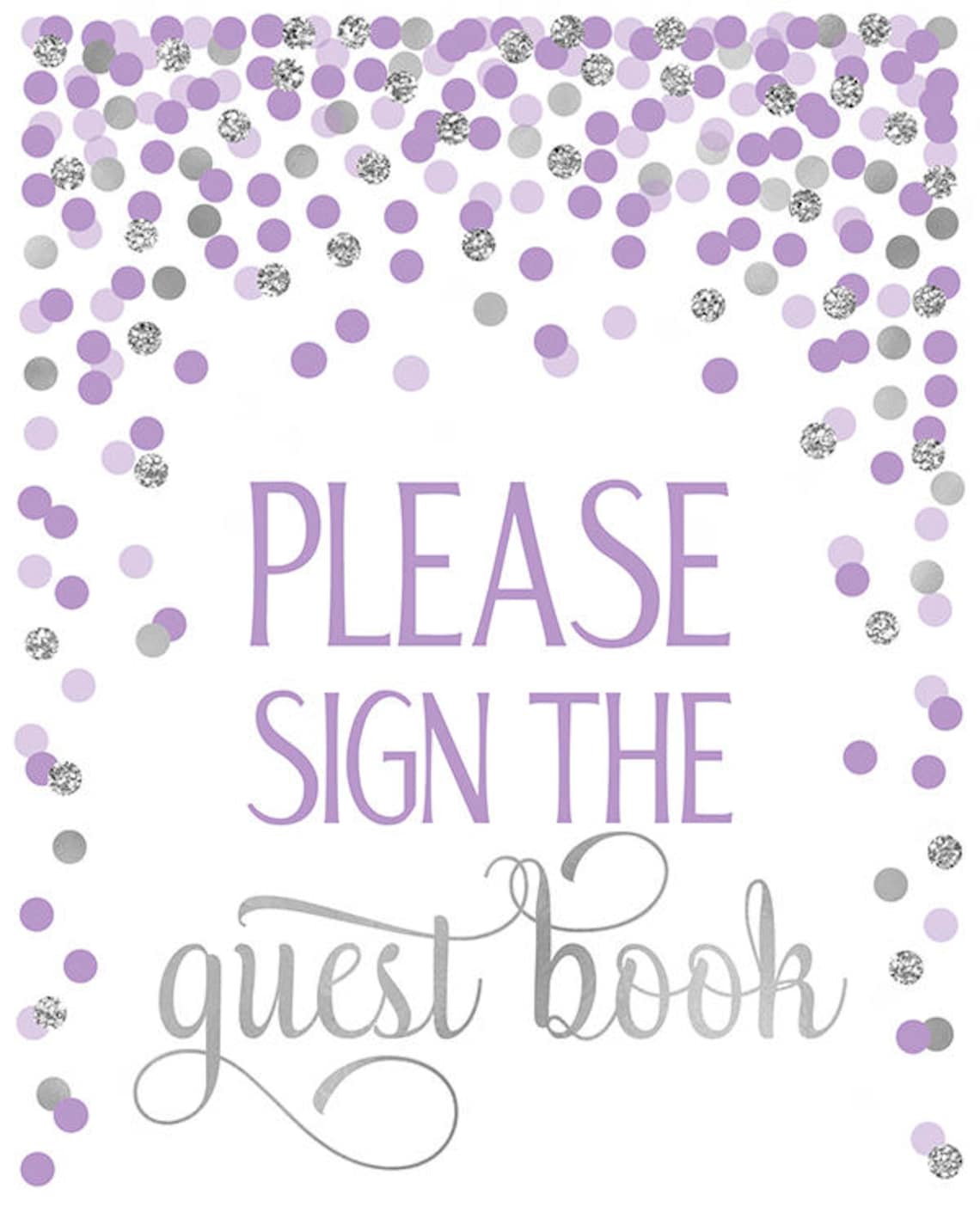 Baby Shower Signs Printable Girl Baby Shower Table Signs | Etsy
