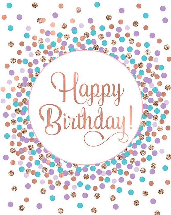 Happy Birthday Signs For Girls