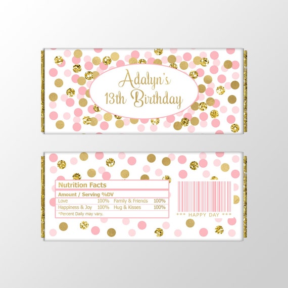 Personalized Chocolate Labels Personalised Christmas Chocolate Tub