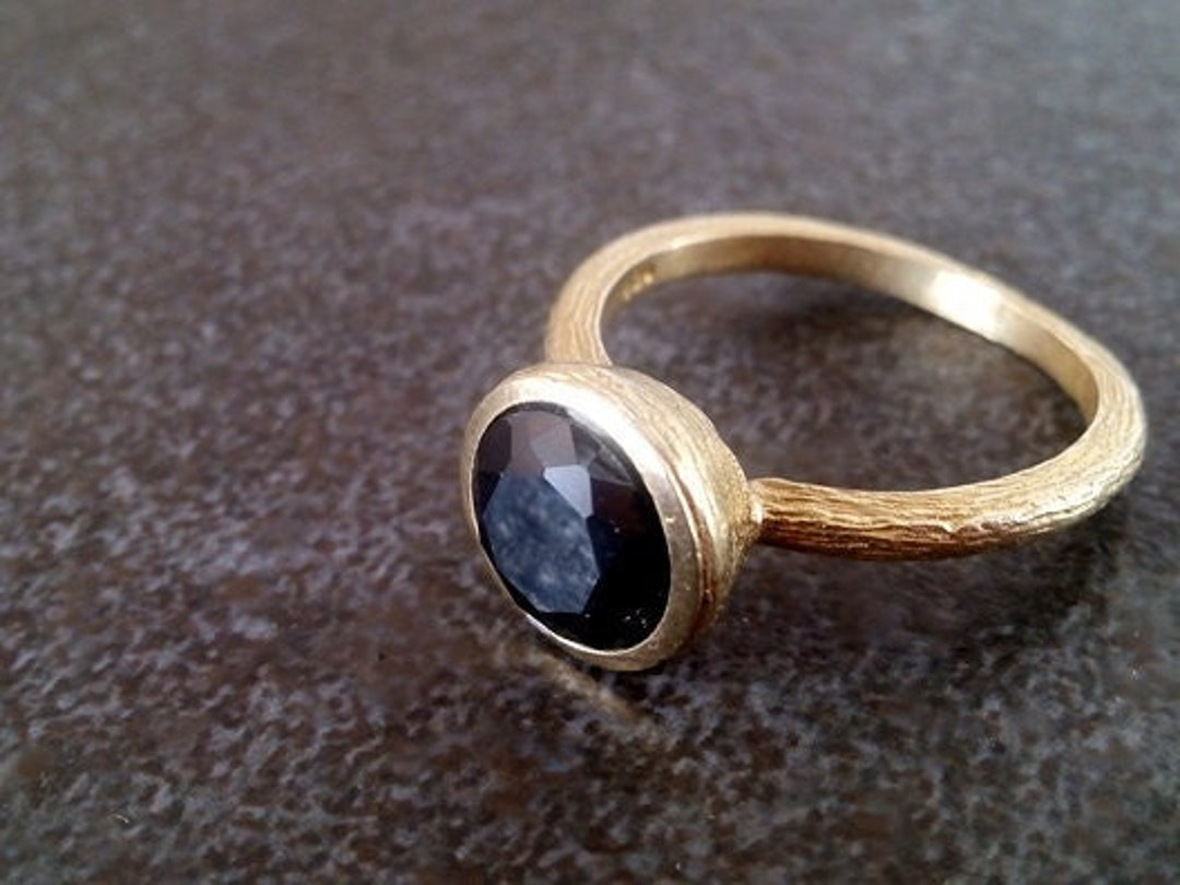 SALE! Onyx Slim Ring - Gold Tiny Ring - Gemstone Ring - Black Jewelry ...