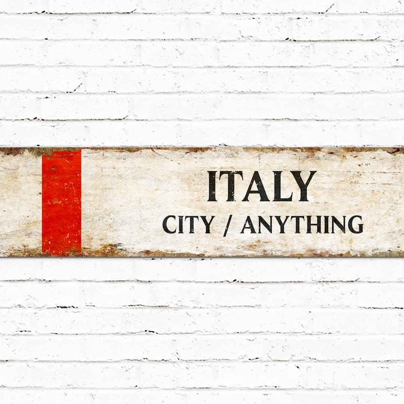 Vintage Signs Italy - Etsy UK