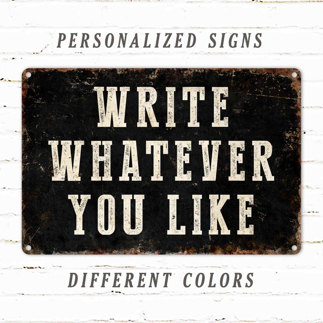 Custom Text Sign, Customize Sign, Personalized Gifts - Etsy