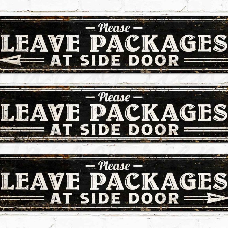 Do Not Leave Sign - Etsy