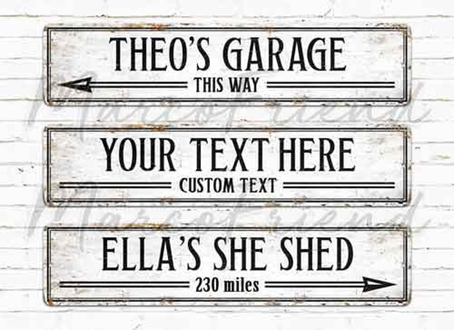 Personalized Metal Sign Custom Text Sign 12 Color Optional - Etsy