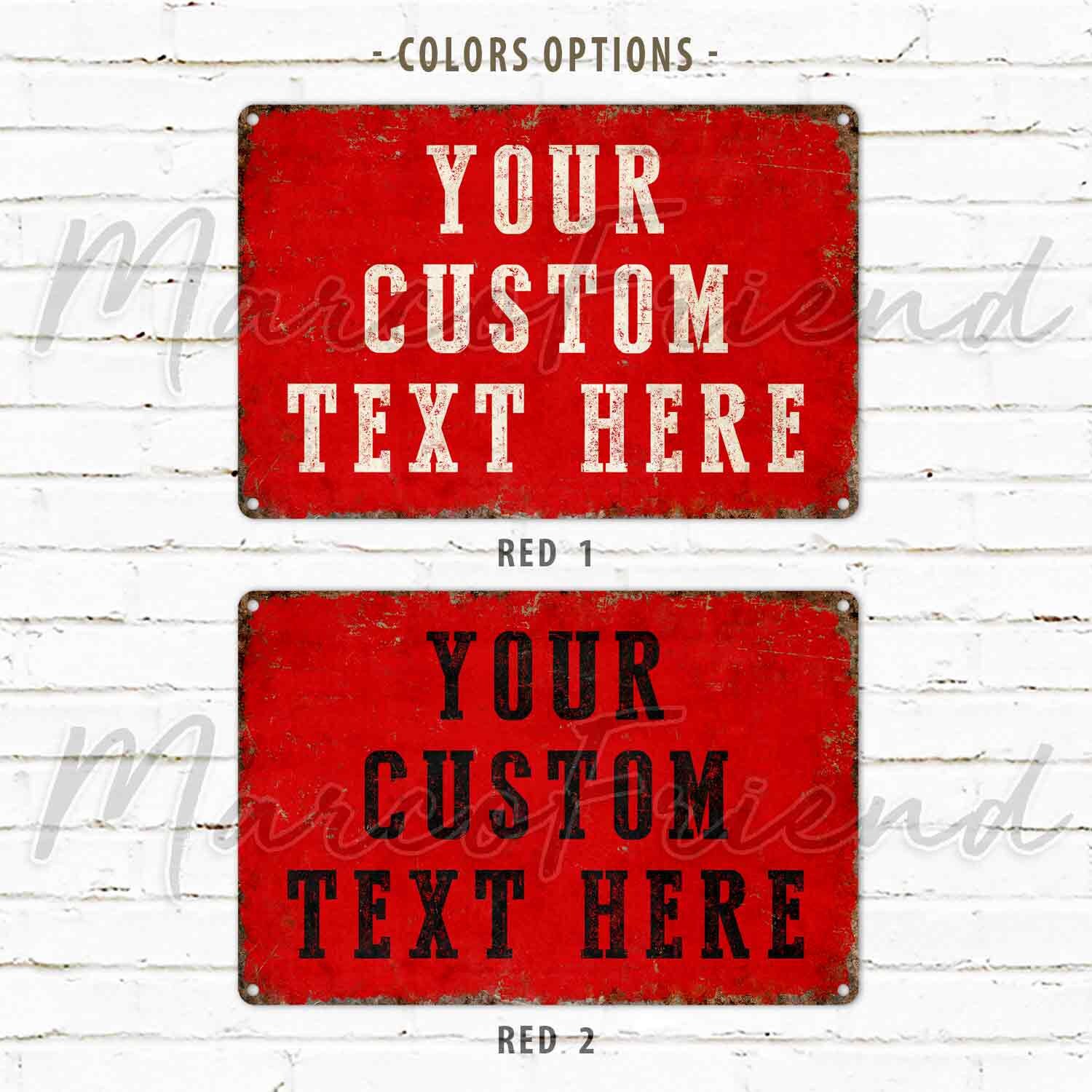 Custom Text Sign, Customize Sign, Personalized Gifts - Etsy