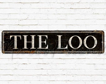 The Loo Sign - Etsy