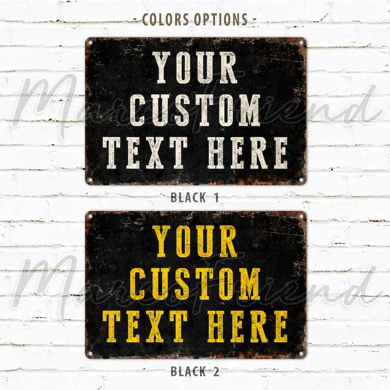 Custom Text Sign, Customize Sign, Personalized Gifts - Etsy