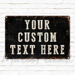 Custom Text Sign, Customize Sign, Personalized Gifts - Etsy
