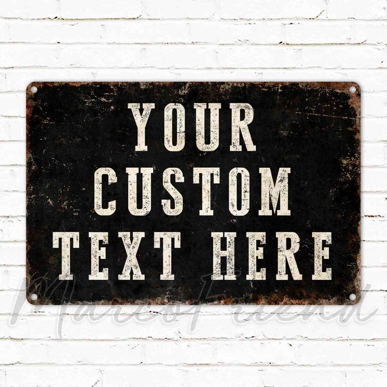 Custom Text Sign, Customize Sign, Personalized Gifts - Etsy
