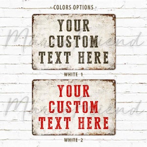 Custom Text Sign, Customize Sign, Personalized Gifts - Etsy