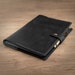 Personalized Distressed Leather Composition Notebook Cover; Gift for ...