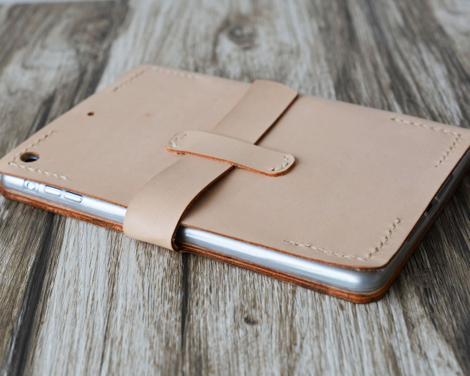 Personalized Leather Ipad Mini 5 Case / Leather Ipad Case / - Etsy