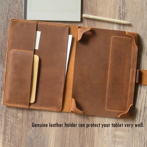 Personalized Leather Case for Supernote A5x, Supernote A6 X2, Supernote ...