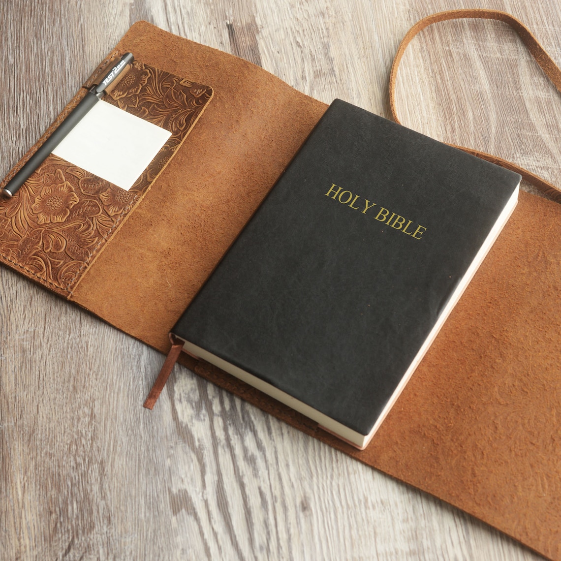 KJV Holy Bible Cover Custom Leather Holy Bible Book Case - Etsy