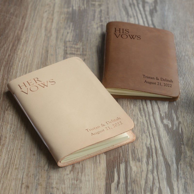 Wedding Vows Book - Etsy