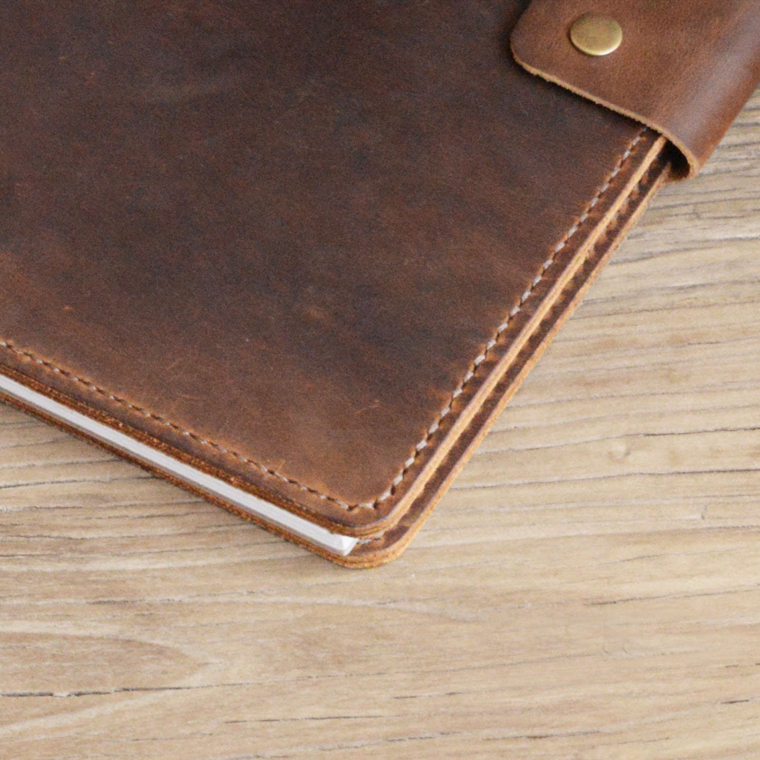 Personalized Leather Portfolio Leather Notepad Holder 8.5 X - Etsy