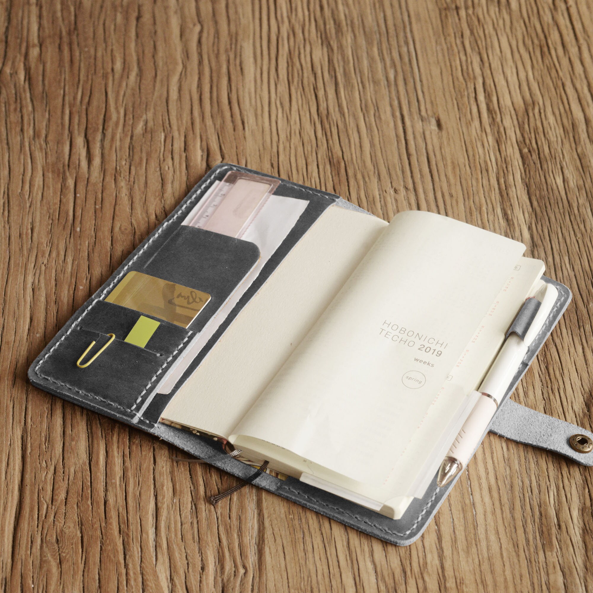 Personalized Leather Hobonichi Weeks Cover Mega Weeks Cover - Etsy