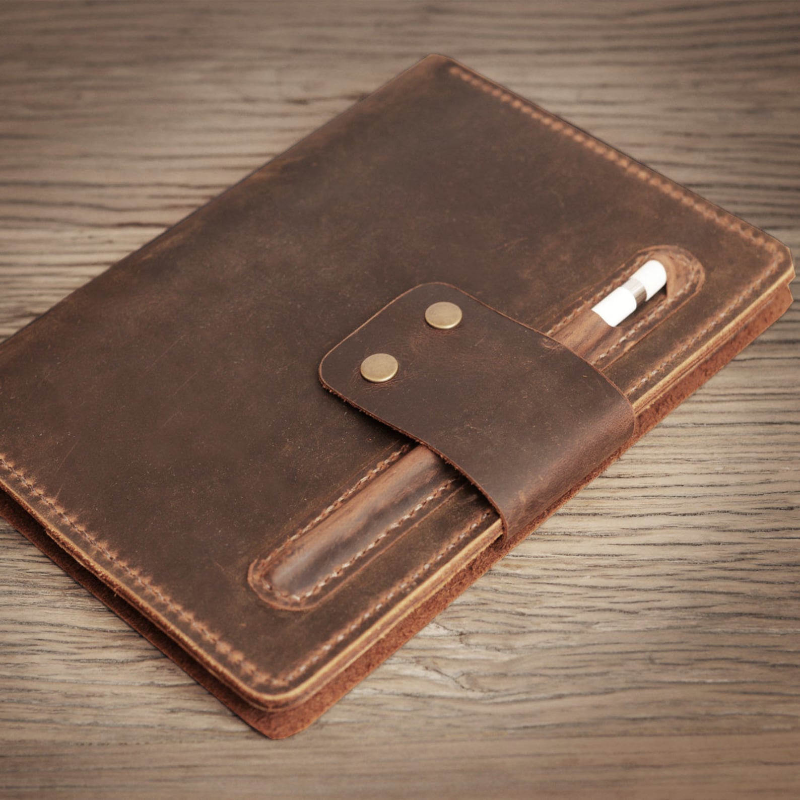 Personalized Leather iPad Mini 6 / Mini 5 Case / iPad 10.2 Case / 10.5 ...