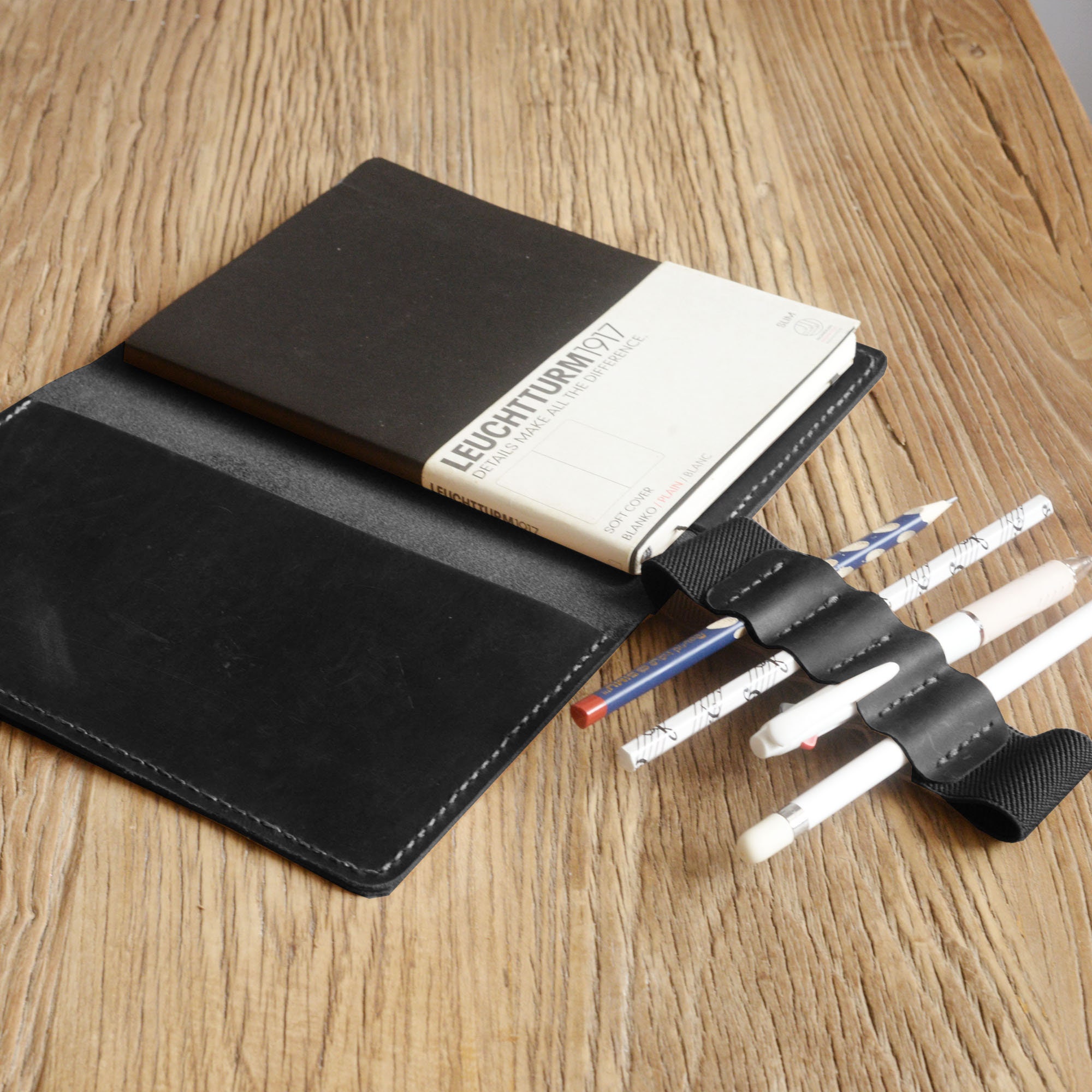 Personalized Leather Leuchtturm 1917 Cover A5 Notebook Cover - Etsy