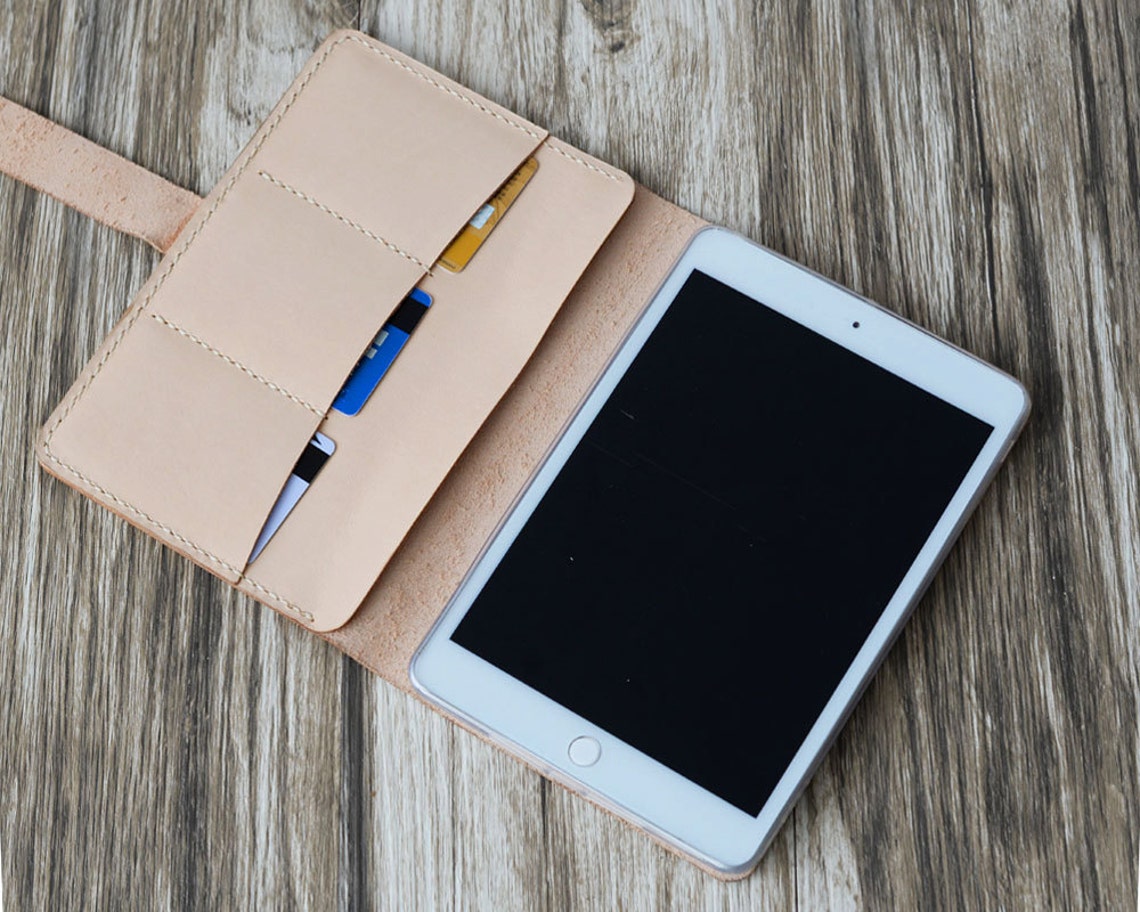 Personalized Leather Ipad Mini 5 Case / Leather Ipad Case / - Etsy