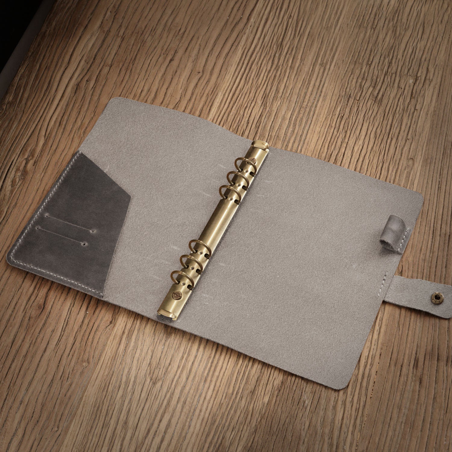 Personalized A5 Leather Binder Notebook / A6 Leather Organizer - Etsy