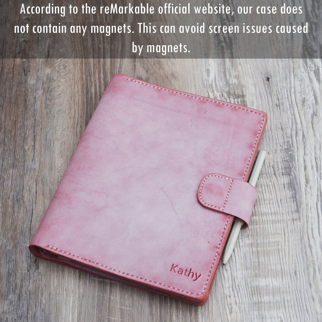 Personalized Remarkable 2 Case Remarkable 2 Folio With Pen Holder Top