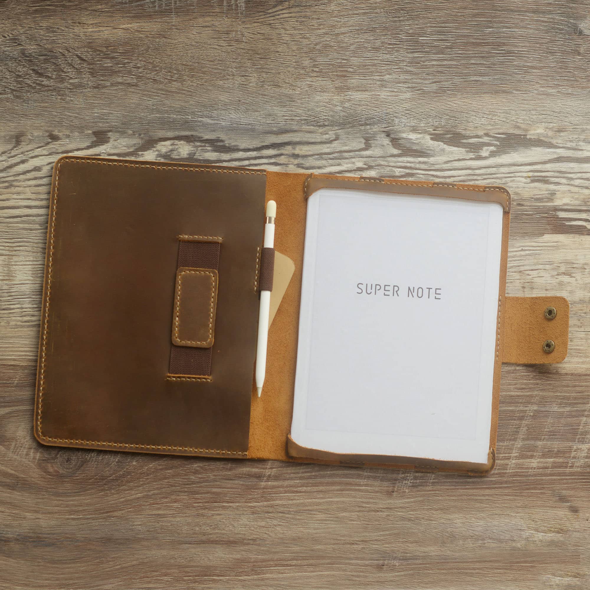 Supernote A5x Case Personalized Leather Onyx Boox Note Air 2 - Etsy UK