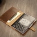 Personalized Distressed Leather Composition Notebook Cover Gift for ...