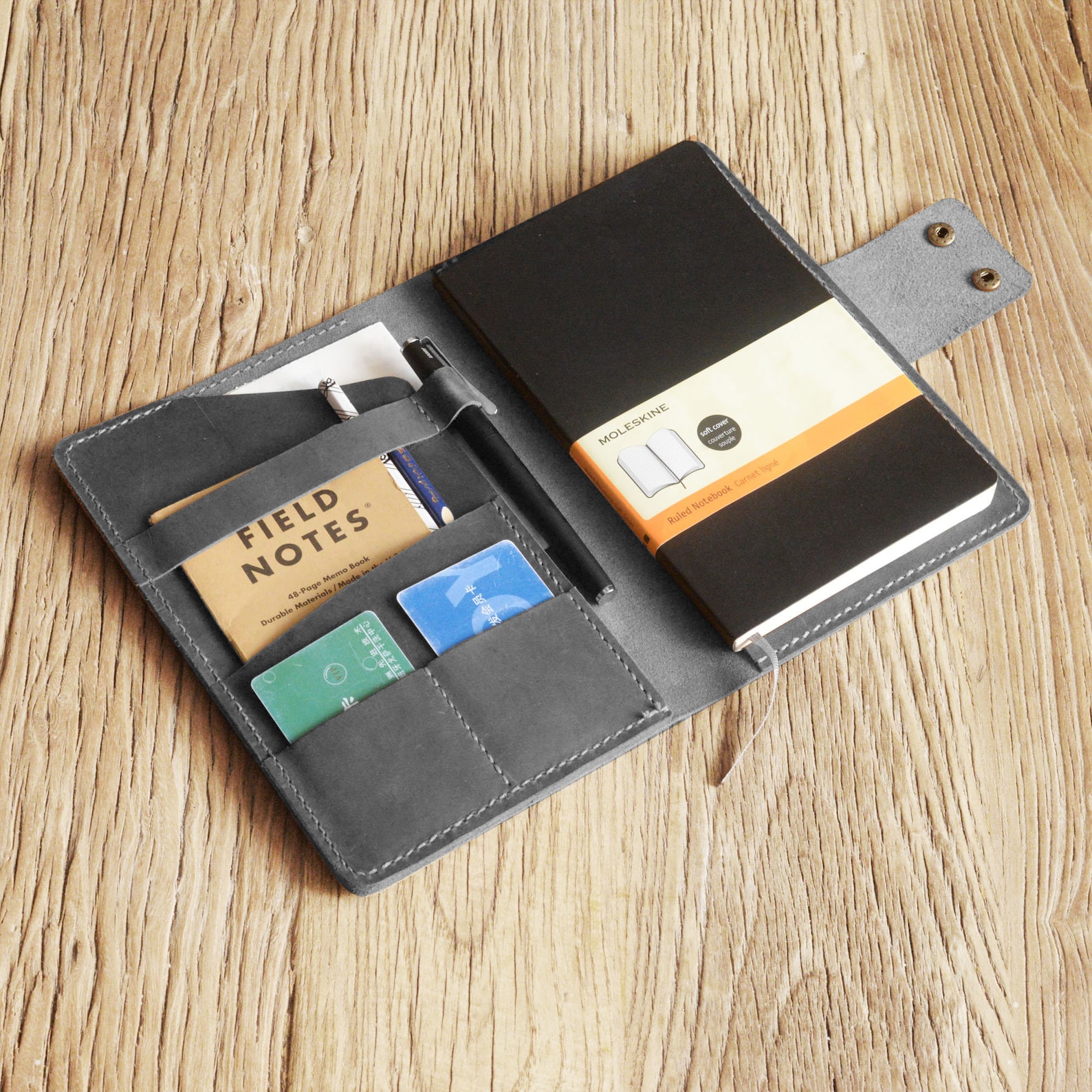 Personalized Moleskine Cover for Classic Moleskine Large Size 5 X 8.25 ...