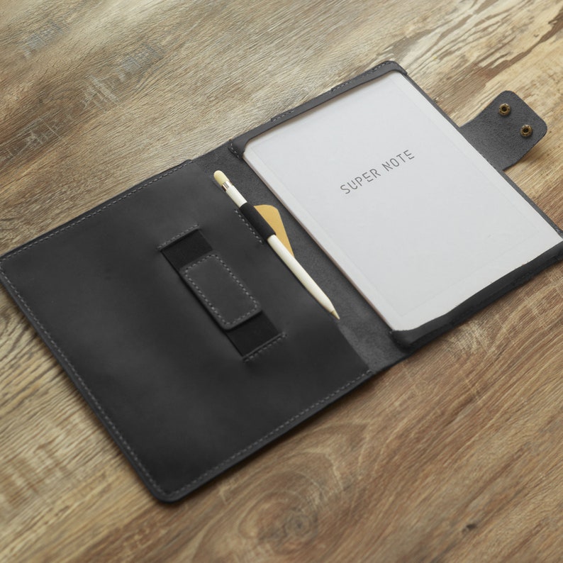 Supernote A5x Case Personalized Leather Onyx Boox Note Air 2 - Etsy
