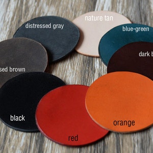 Leather Mouse Pad Mouse Pad Round Circle Leather Mouse Mat | Etsy