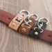 Personalized Leather Strap Keychain Holder Belt Loop, Heavy Duty Belt ...