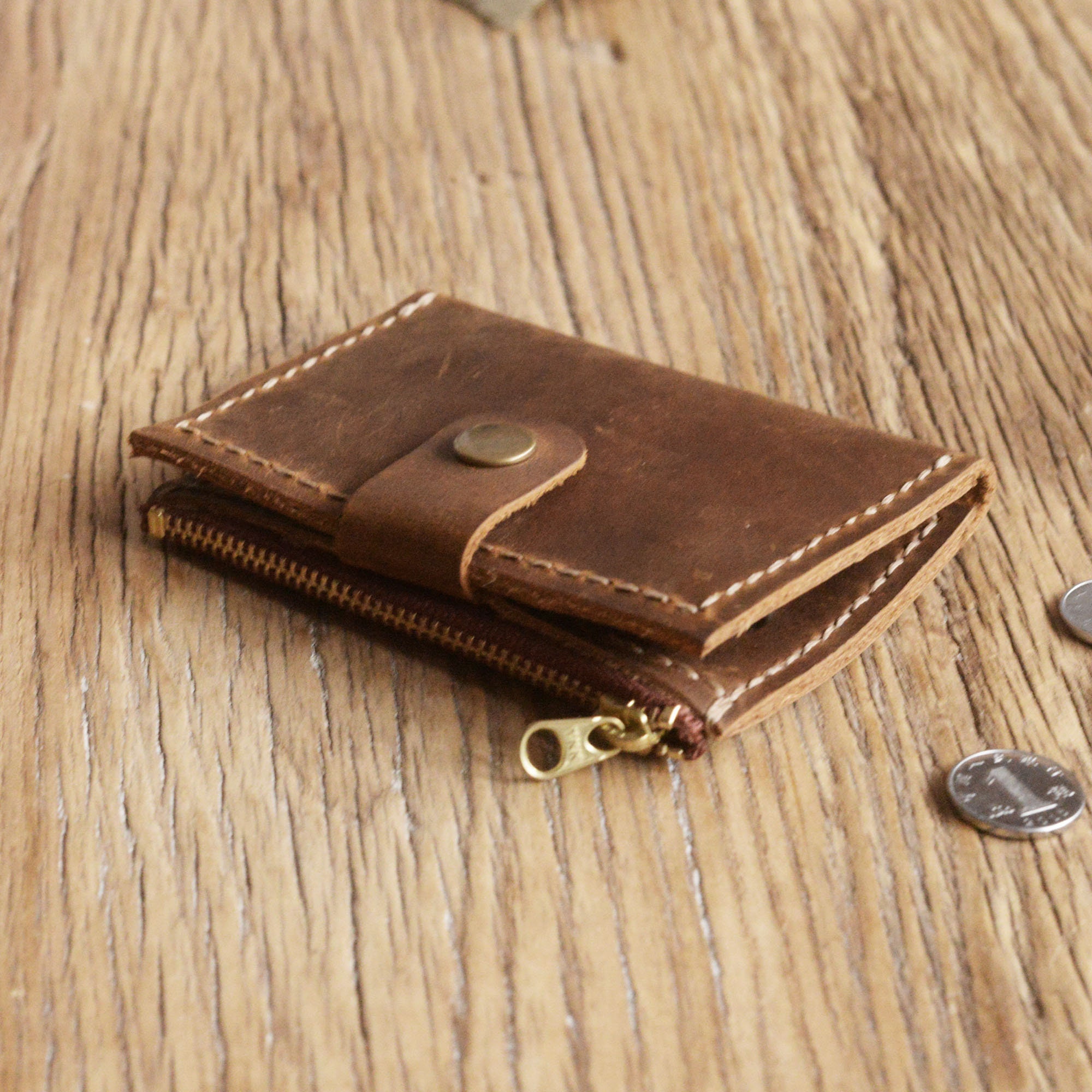 Personalized Leather Key Case Wallet / Key Holder Wallet / Coin Purse ...