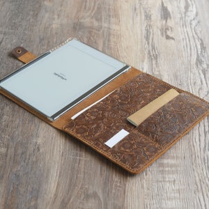 Personalized Leather Case for Remarkable Paper Pro / Remarkable 2 ...