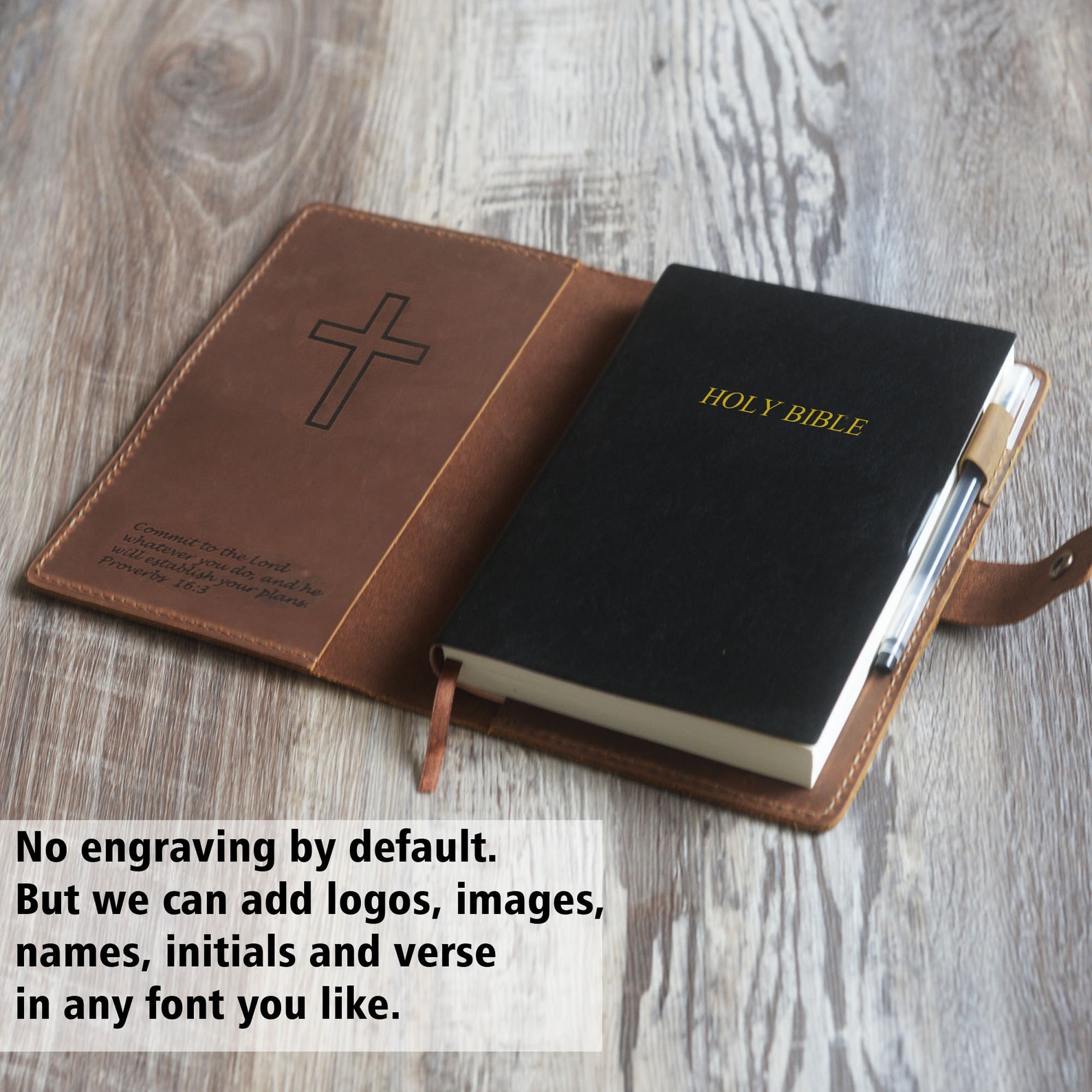 Personalized KJV Holy Bible Cover Custom Leather Holy Bible - Etsy
