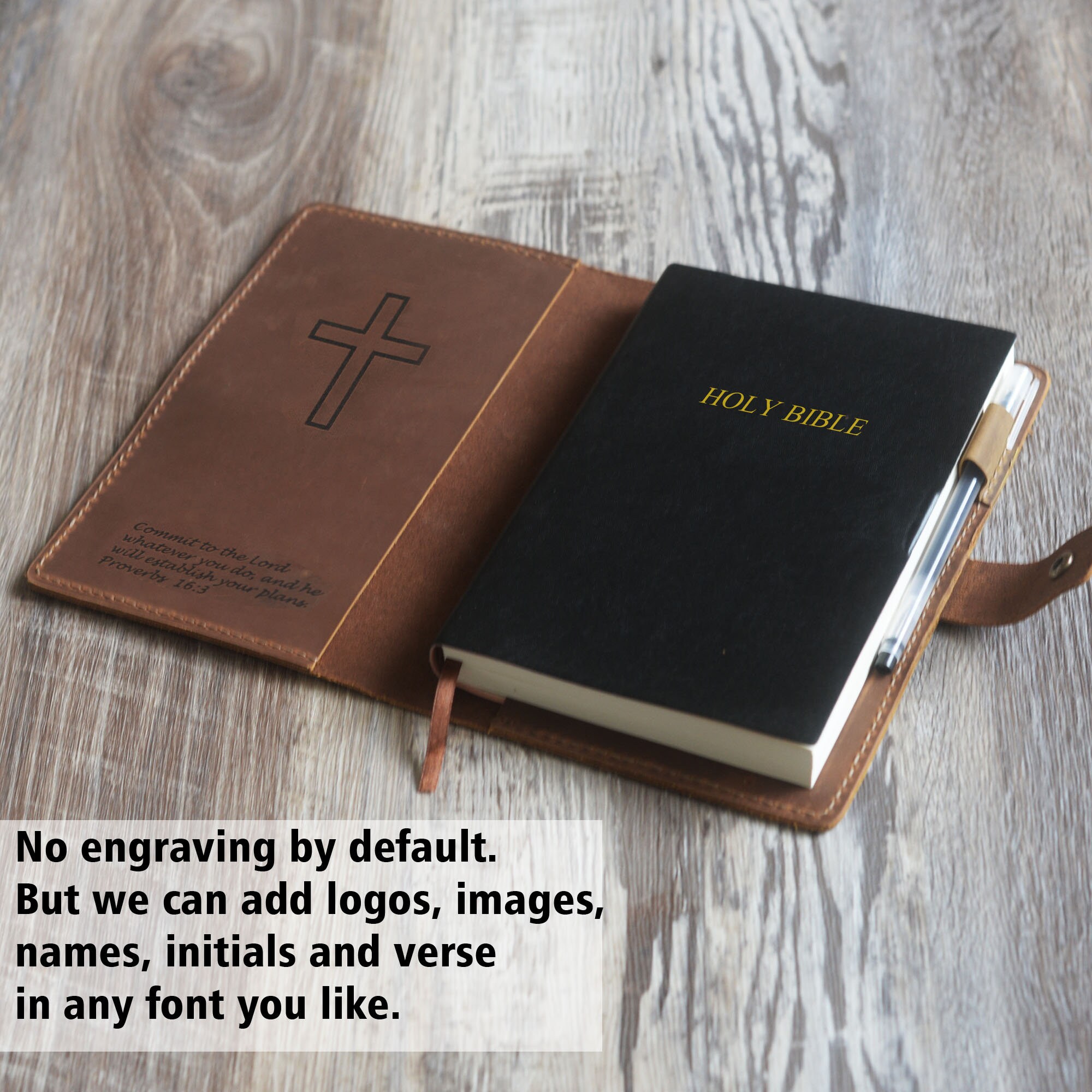 Personalized KJV Holy Bible Cover Custom Leather Holy Bible - Etsy