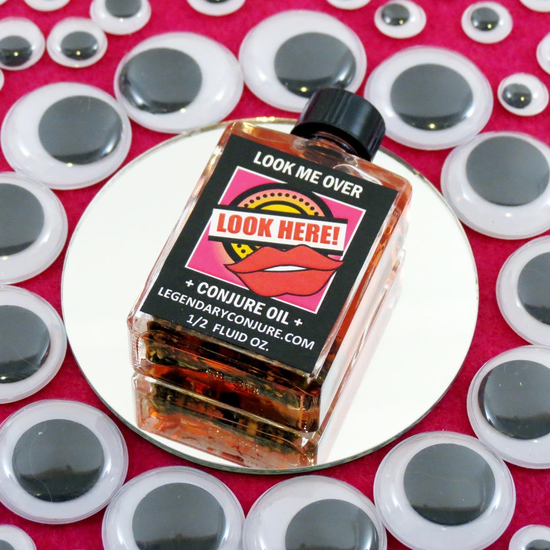 Look Me Over Conjure Oil // .5 Oz | 15 Ml - Etsy