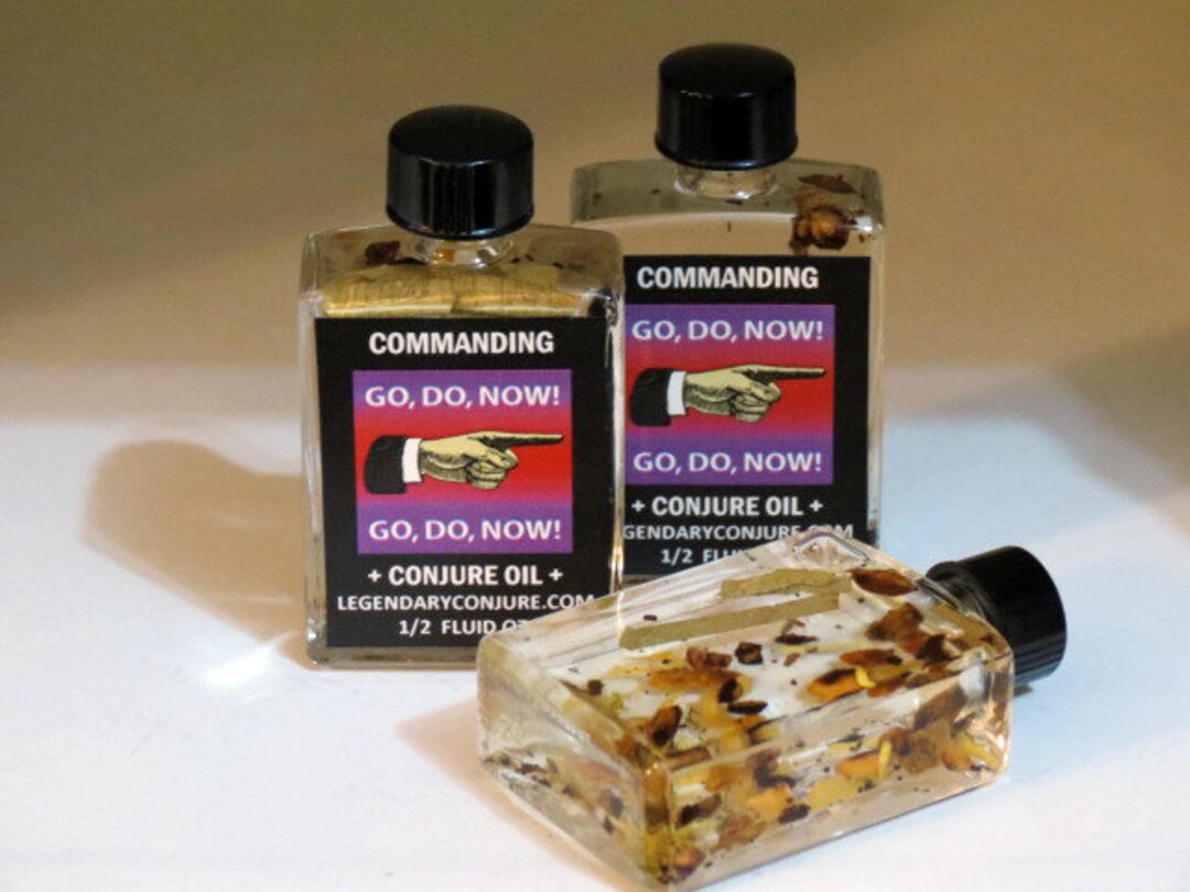 Commanding Conjure Oil // .5 Oz | 15 Ml - Etsy